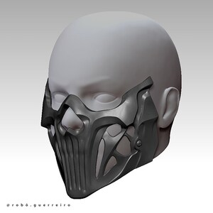 Ghost Possessed Mask - STL Model 3D Print File - Etsy