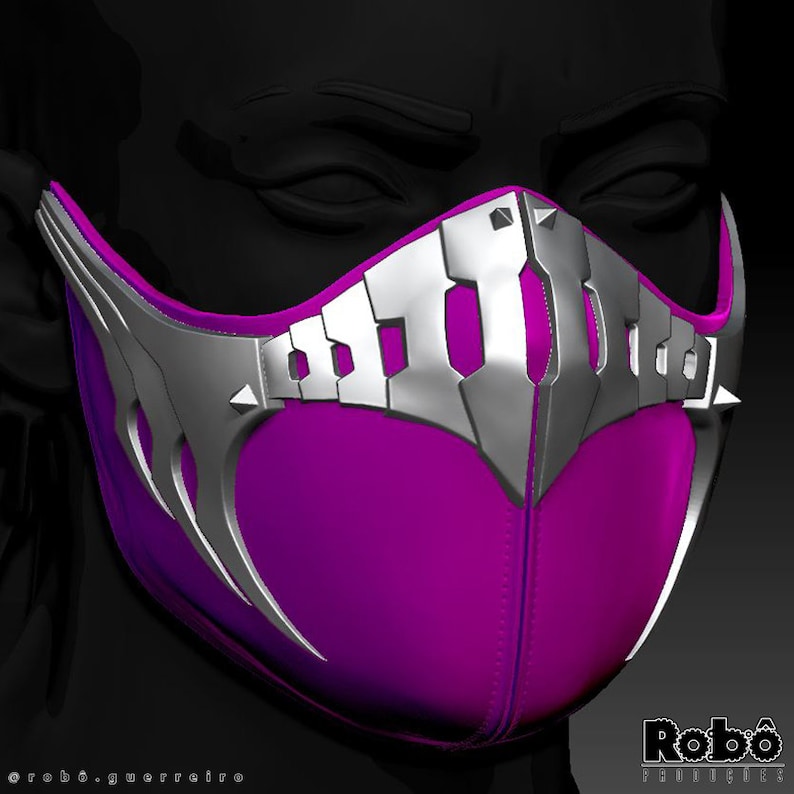 Mortal Kombat 1 Mileena Mask Cosplay - MK12 - 3D Model STL Files - Etsy