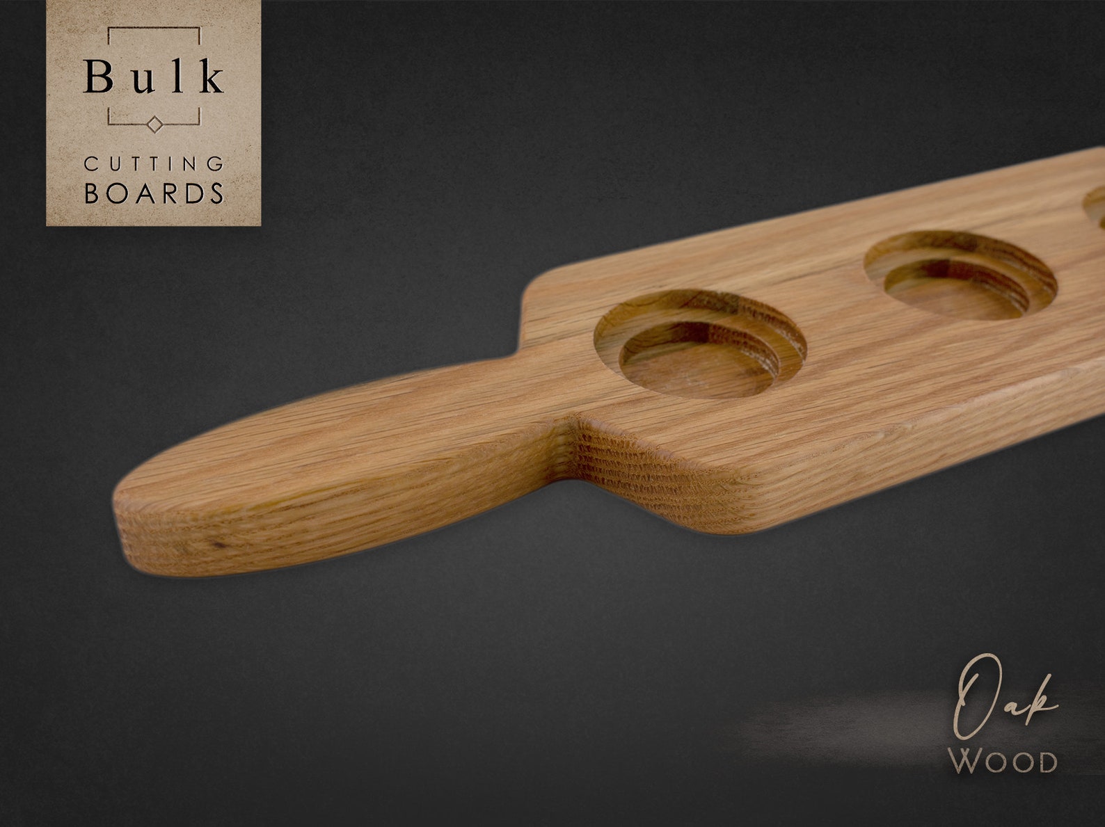 Oak Wood Beer Flight Boards: 4-slot Tester Paddle With Handle - Etsy