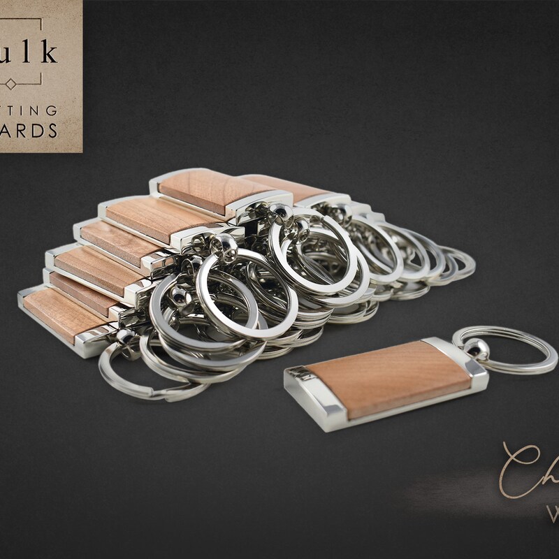 Wood Keychains - Etsy