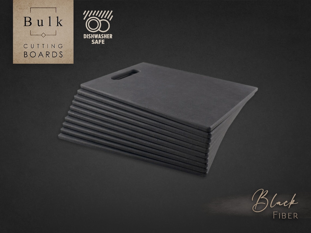 Black Richlite Cutting Boards: Mini Fiber, Dishwasher Safe (6x9x0.25 ...
