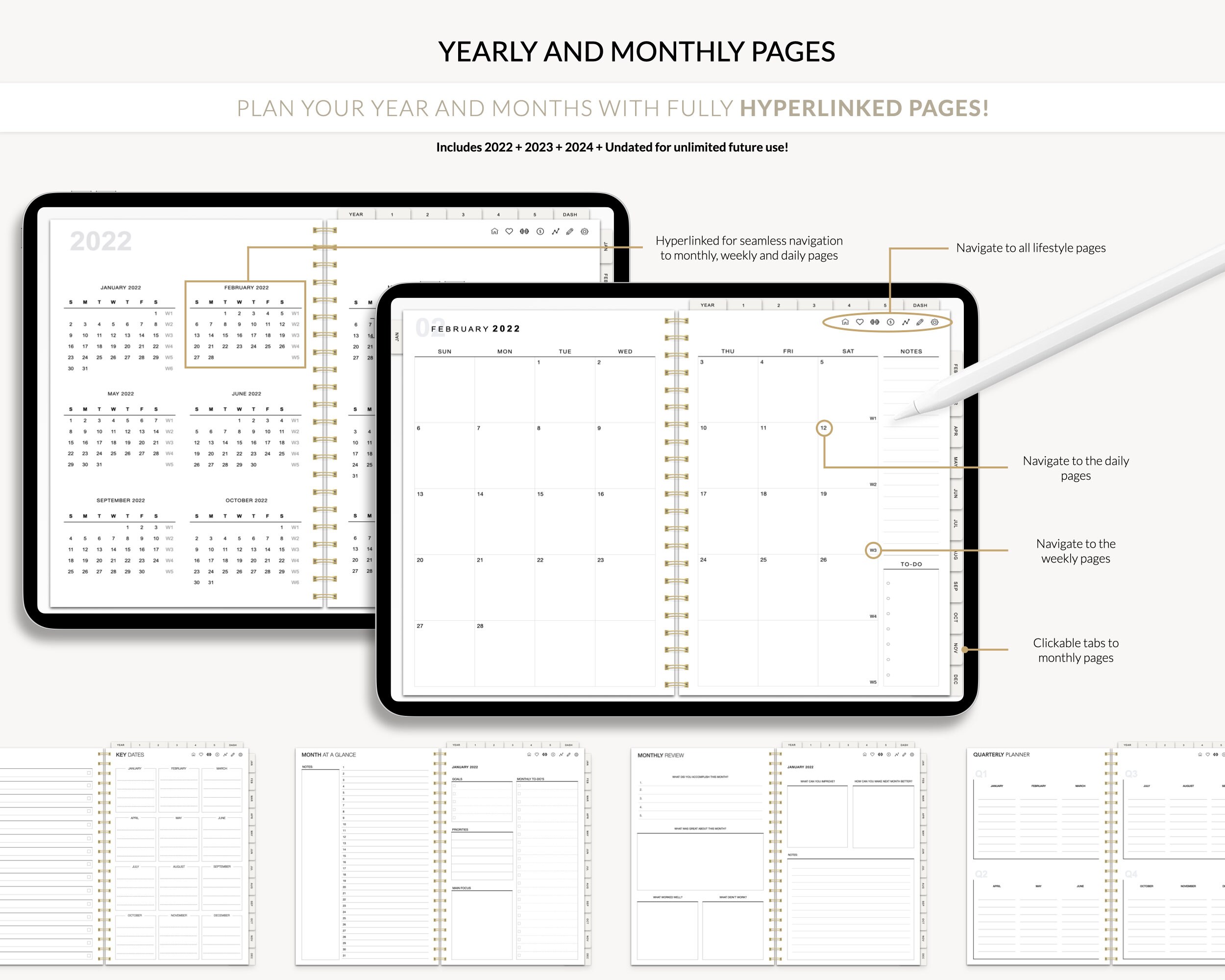 Digital Planner Goodnotes Planner Ipad Planner Notability - Etsy Australia