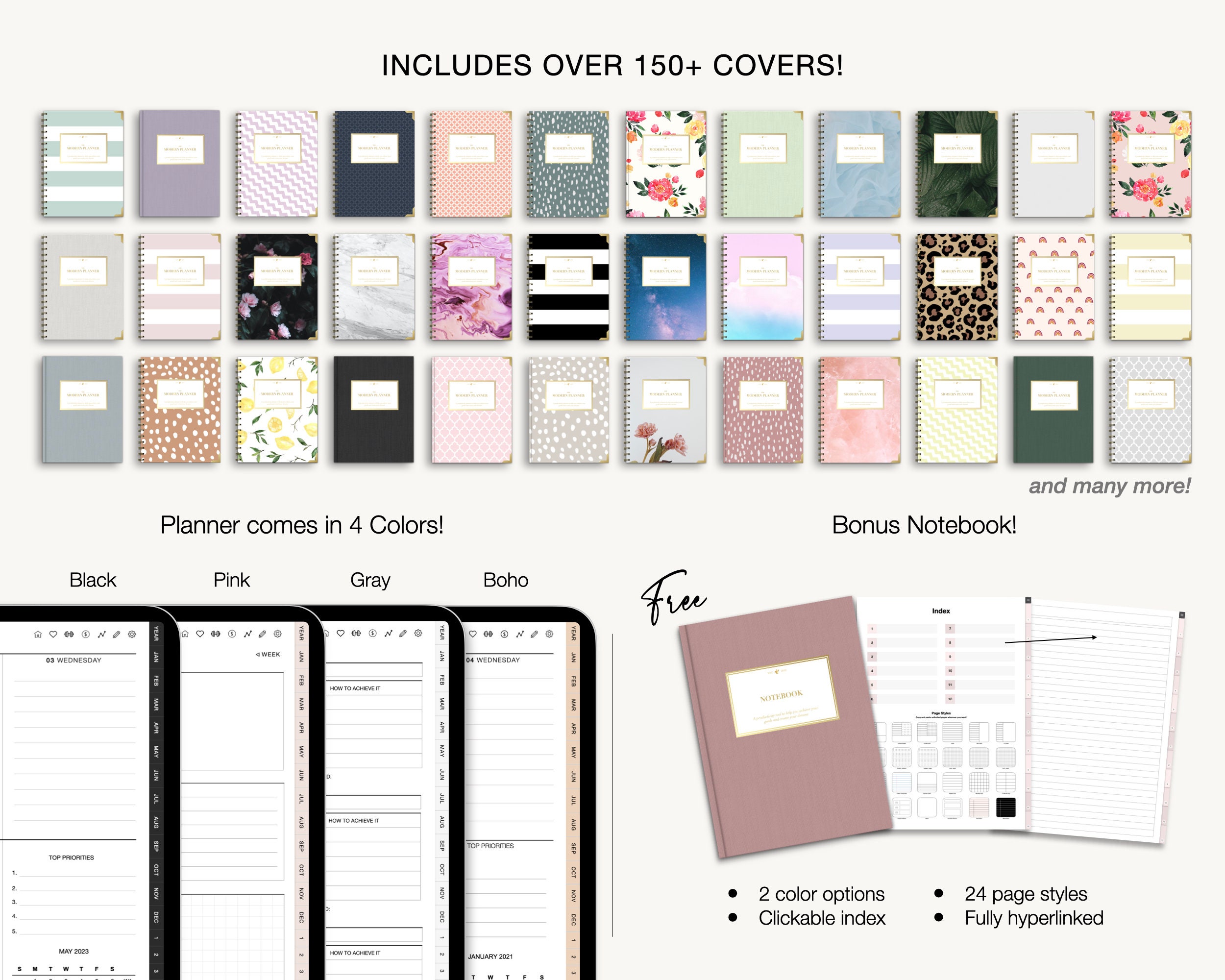 Digital Planner Goodnotes Planner Ipad Planner Notability - Etsy Canada