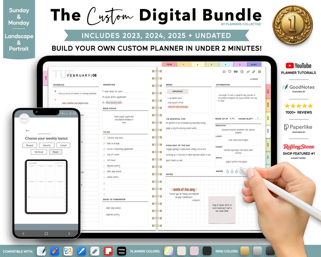 Digital Planner Goodnotes Planner iPad Planner Notability - Etsy
