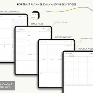 Digital Planner, Goodnotes Planner, iPad Planner, Notability Planner ...