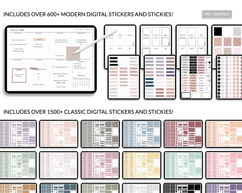 Digital Planner Goodnotes Planner Ipad Planner Notability - Etsy