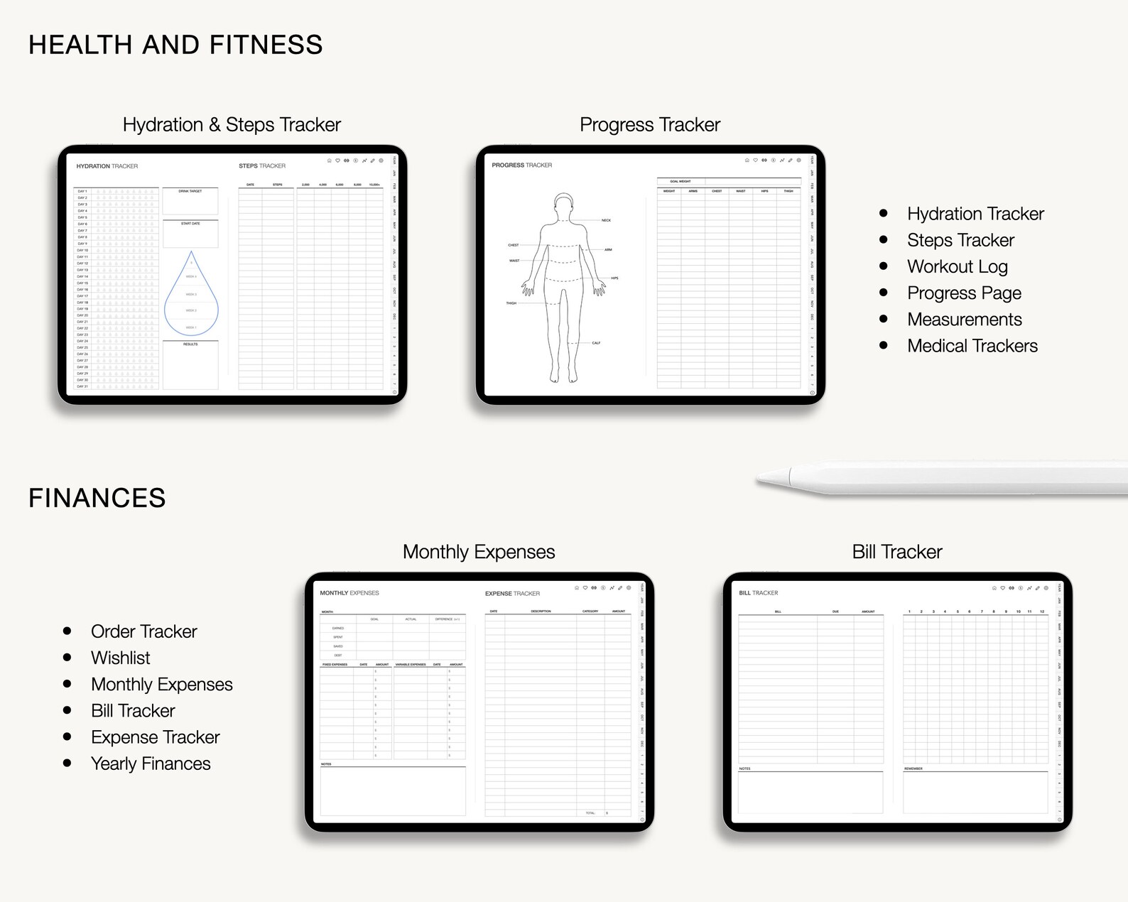Digital Planner Goodnotes Planner Ipad Planner Notability - Etsy