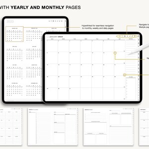 Digital Planner Goodnotes Planner iPad Planner Notability - Etsy