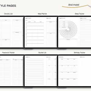 Digital Planner Goodnotes Planner Ipad Planner Notability - Etsy