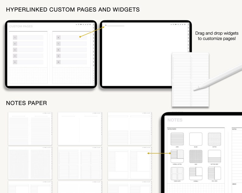 Digital Planner Goodnotes Planner Ipad Planner Notability - Etsy