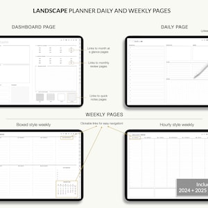 Digital Planner, Goodnotes Planner, iPad Planner, Notability Planner ...