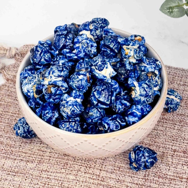 Blue Popcorn - Etsy