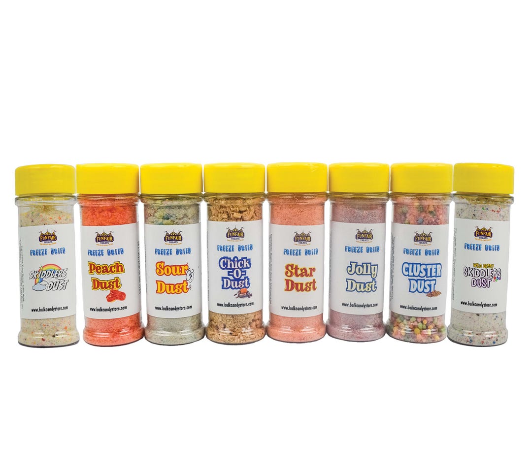 Freeze Dried Candy Dust, Crunchy and Flavorful Crumbs of Freeze-dried ...