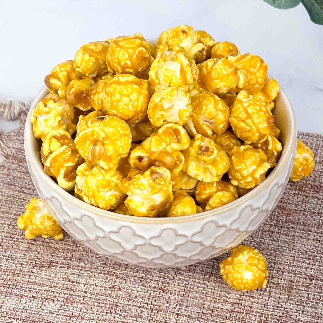 Popcorn Lemonade Flavored, Free Shipping, Candied Popcorn, Yellow ...