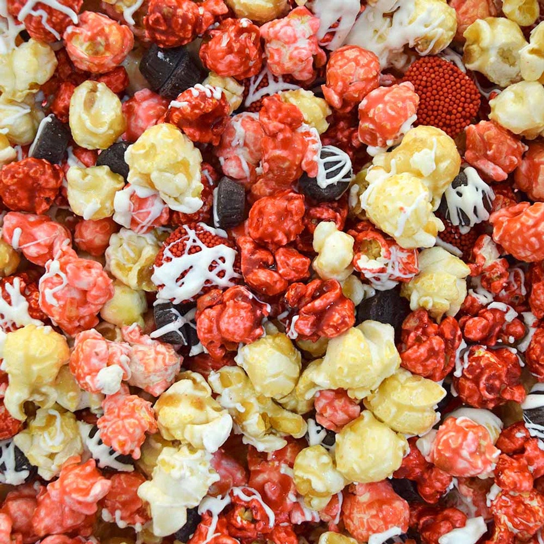 Berry in Love Popcorn, Free Shipping, Ultimate Valentine's Day Popcorn, Strawberry, Red ...