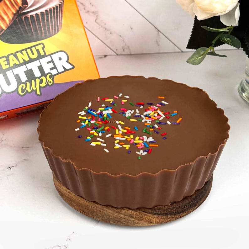 Custom Giant Peanut Butter Cup With Mix-ins - Etsy