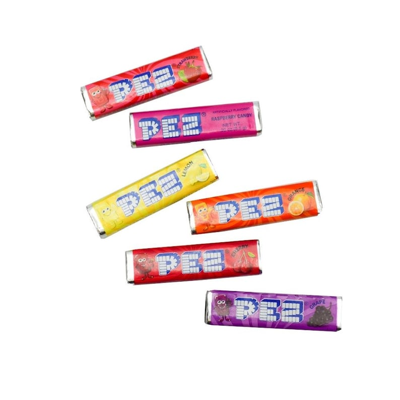 PEZ Lots of Pez Assorted 1 Lb Bag, Fruity Flavor Candy Perfect for ...