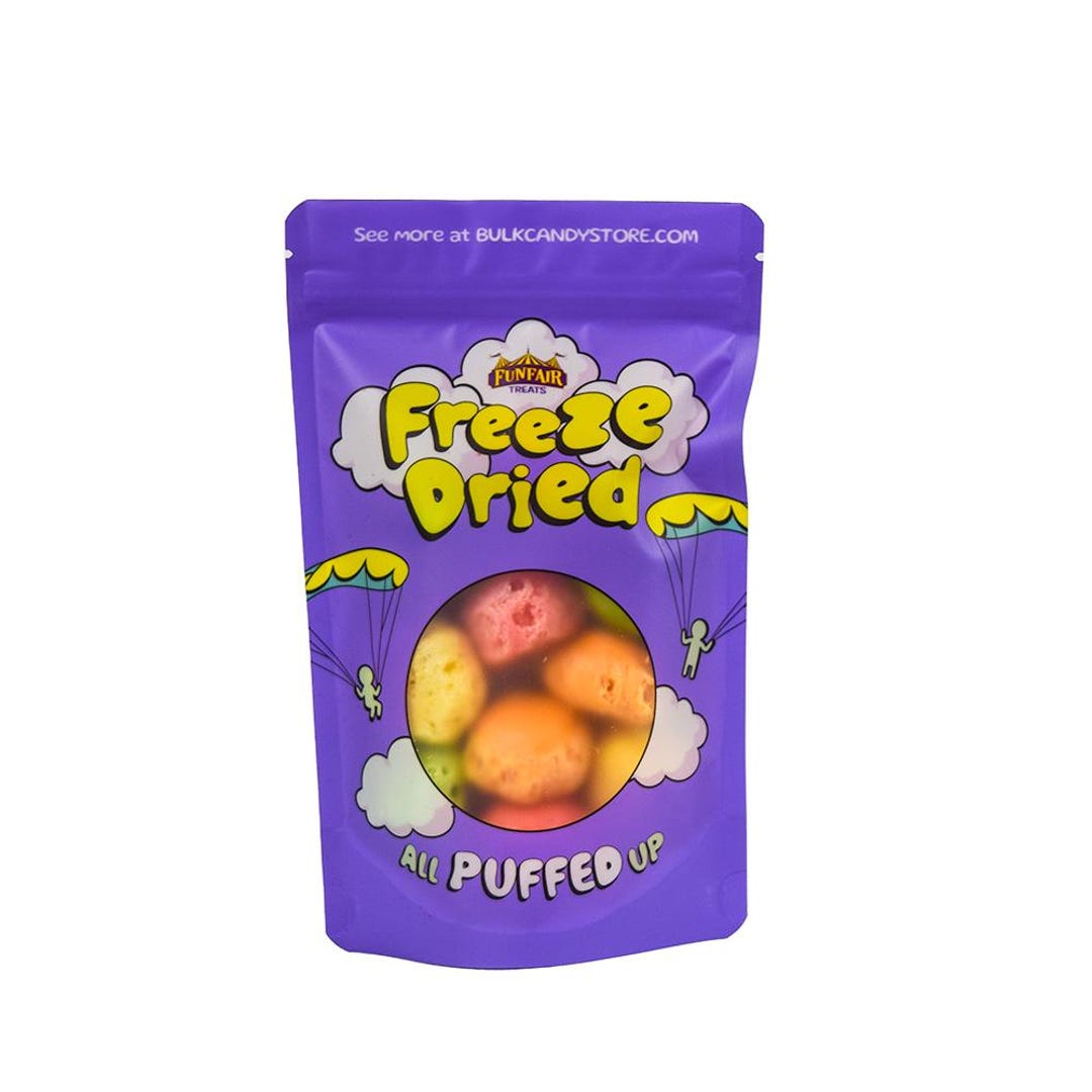 Freeze Dried Fruit Poppers, About 15 Pieces per Bag, Freeze Dried ...