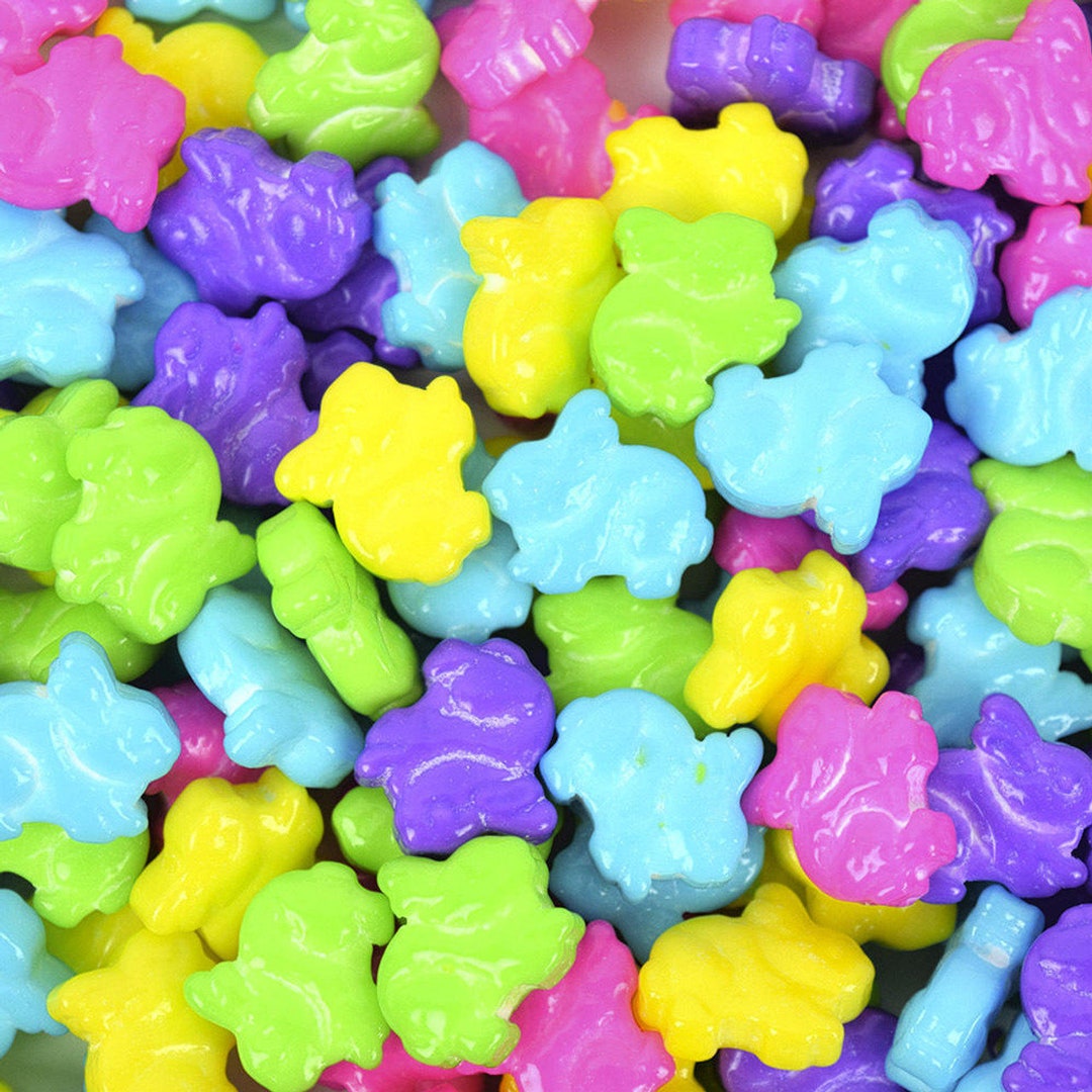 Sugar Bunnies Assorted Colors 2.5 Lb Bag, Hard Pressed Candy Easter ...