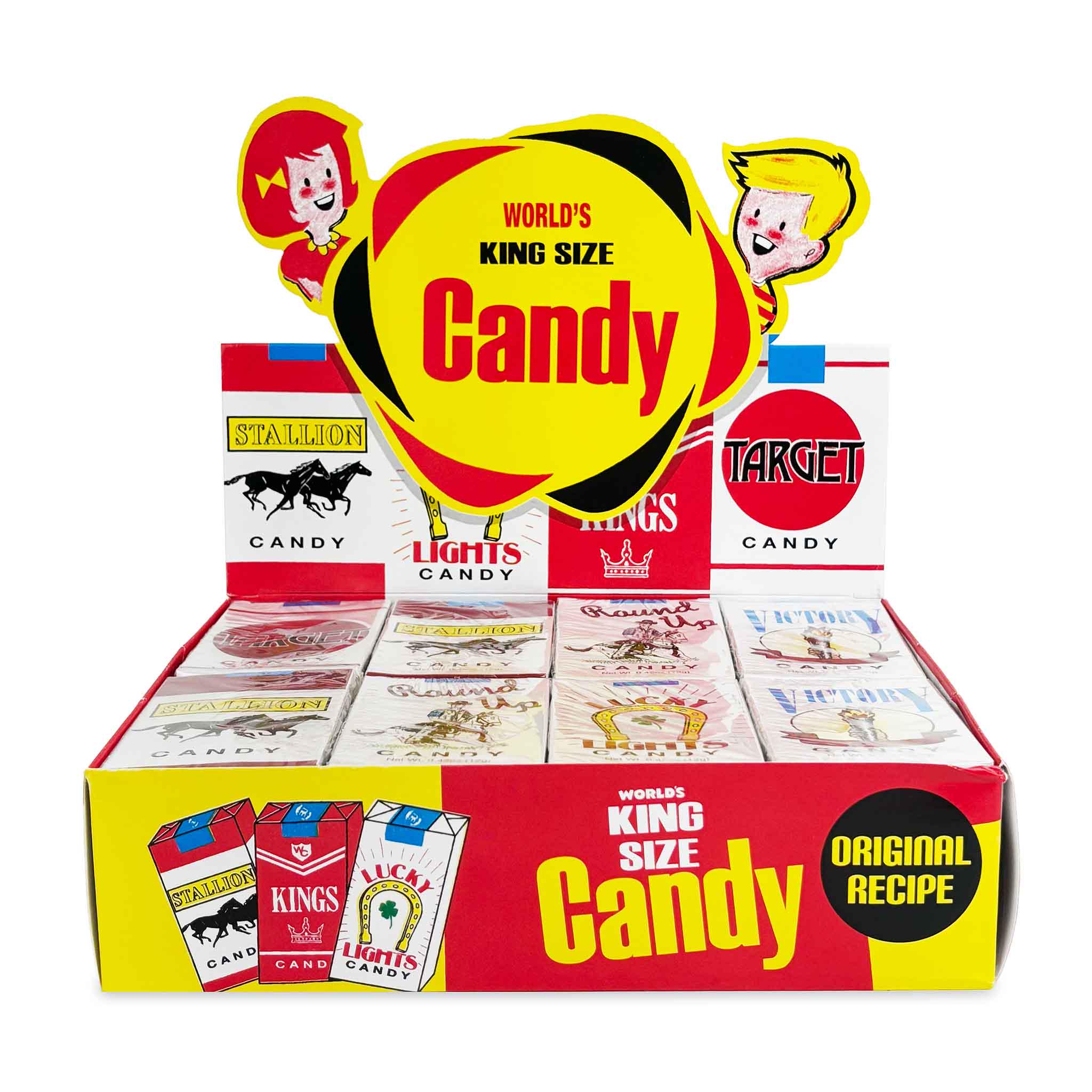 Candy Sticks 24 Packs, FREE SHIPPING, Childhood Nostalgic Candy ...