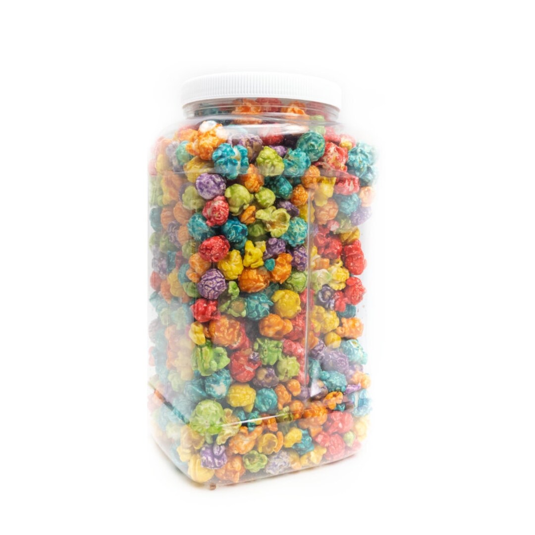 CANDIED POPCORN JAR Pick Your Flavor Made to Order Candied Popcorn Fun ...