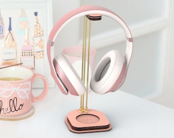 Pink Headphone Stand - Etsy