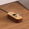 Walnut USB Hub, Wooden USB Hub, USB Station - Etsy