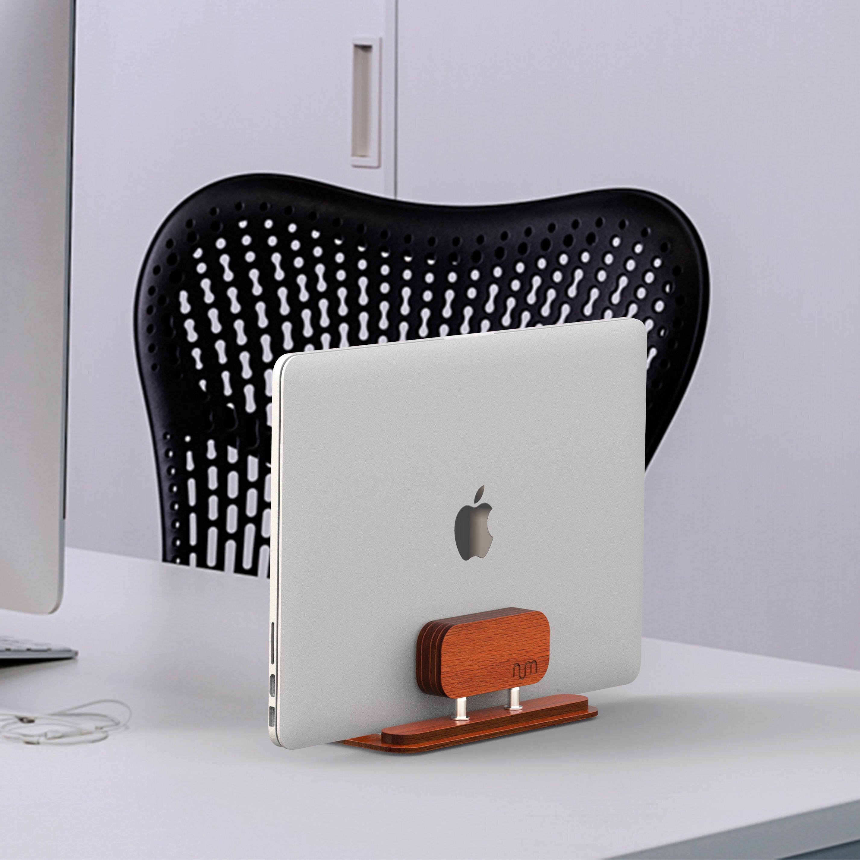 Pink Vertical Laptop Stand, Laptop Dock, Docking Station, MacBook ...