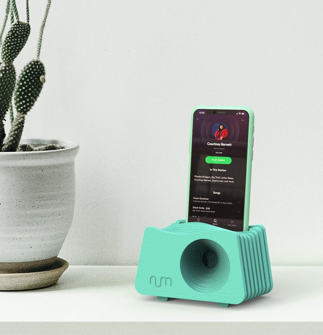 Oak Phone Amplifier, Passive Speaker, Charging Dock, Phone Stand - Etsy