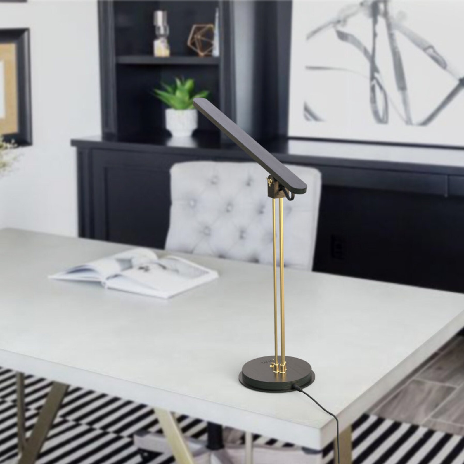 Oak Desk Lamp Led Desk Lamp Wood Lamp Table-top Lamp | Etsy