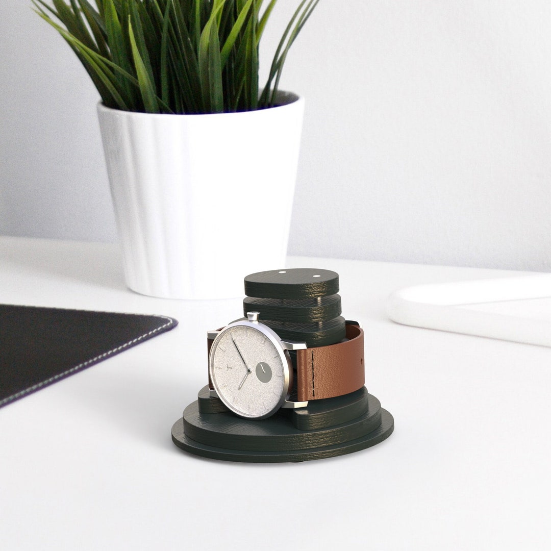 Black Watch Holder, Watch Stand - Etsy