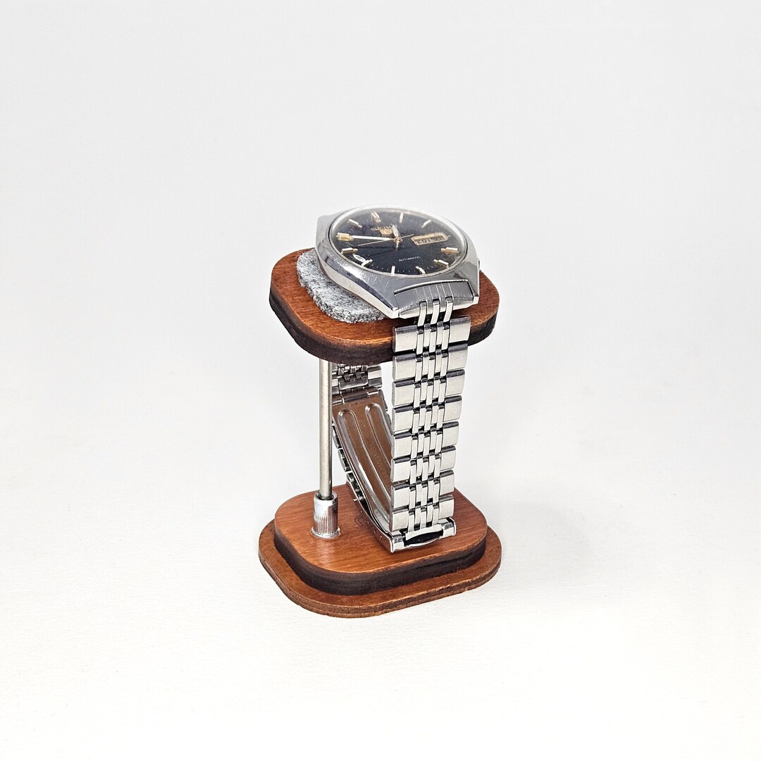 Walnut Watch Holder, Watch Stand, Valentine's Day Gift - Etsy