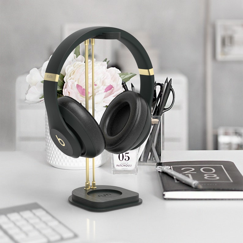 White Headphone Stand Headphone Hanger Headphone Holder - Etsy