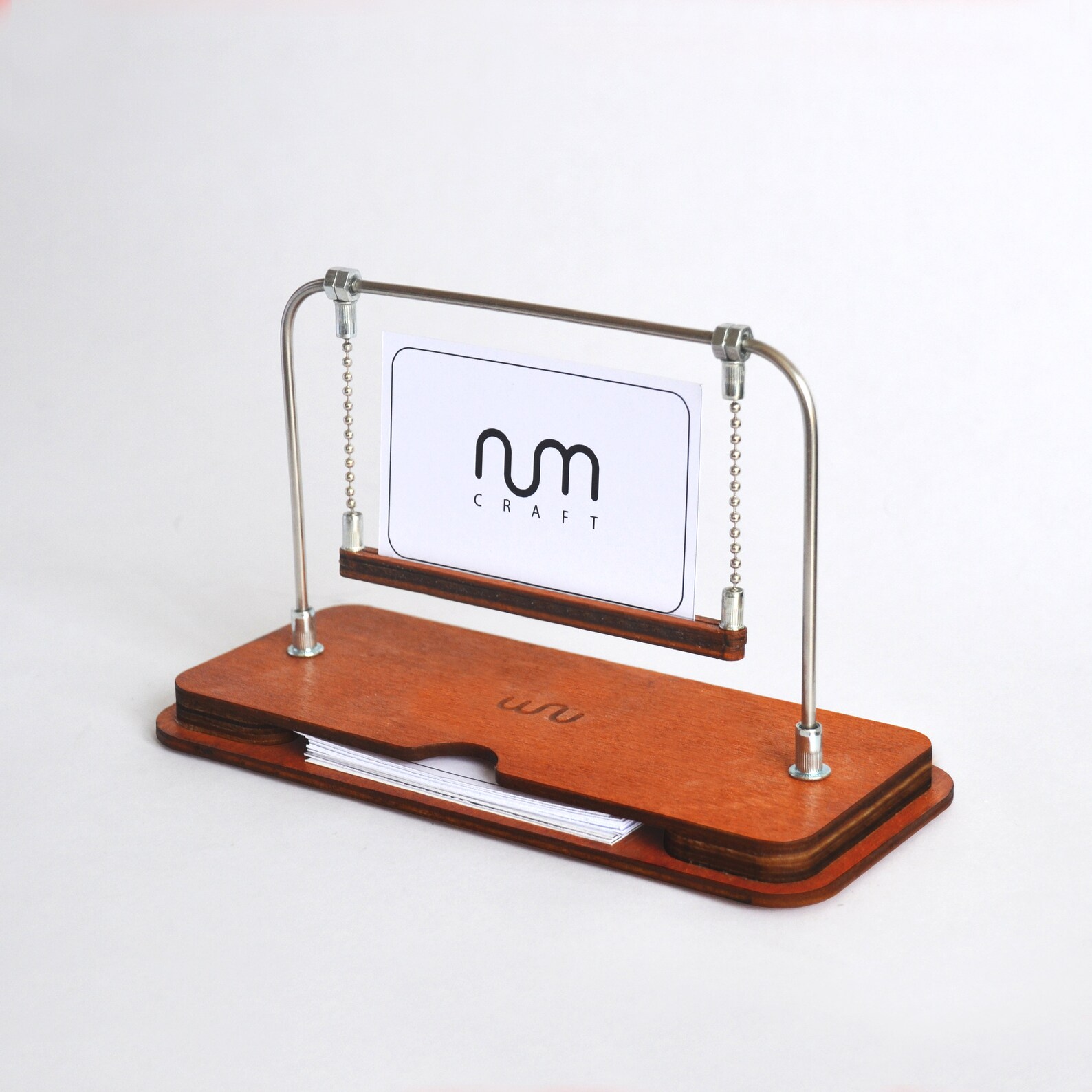 White Business Card Stand Business Card Holder for Desk - Etsy