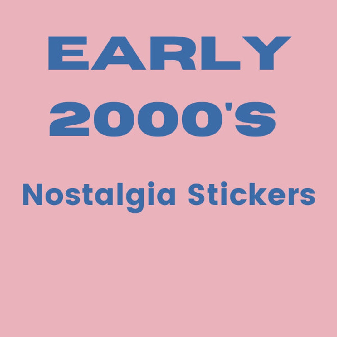 Early 2000s Stickers - Etsy