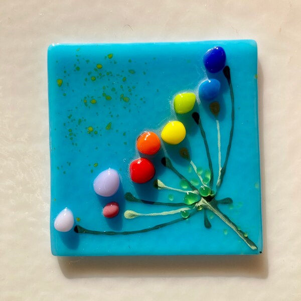 Fused Glass Magnets - Etsy