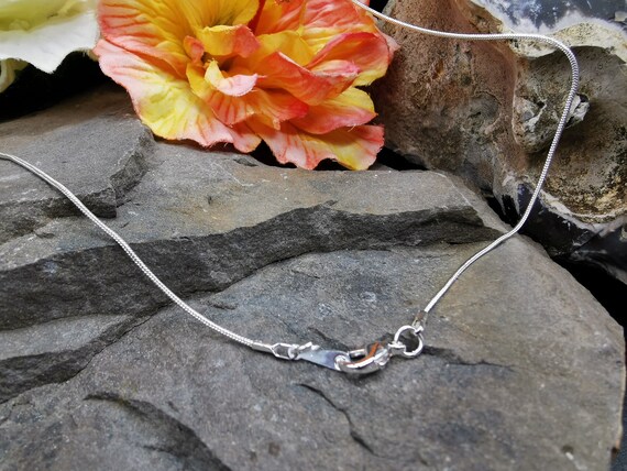 18 and 24 Silver Plated Snake/rope Chain - Etsy UK