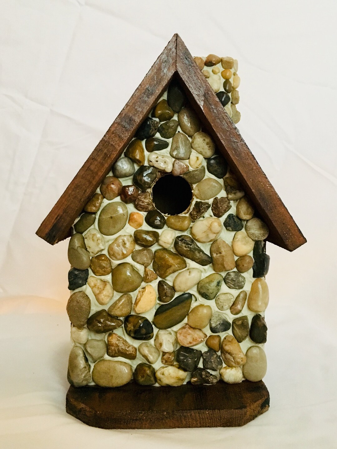 Northwoods Stone Birdhouse, Large - Etsy