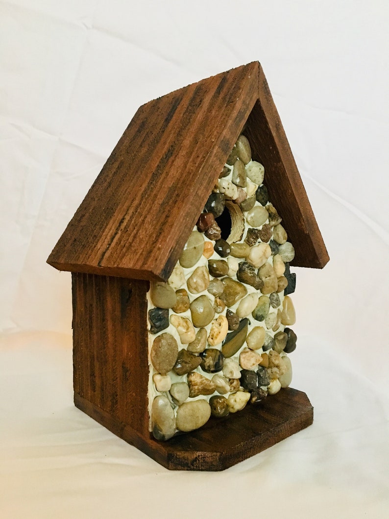 Northwoods Stone Birdhouse, Large - Etsy
