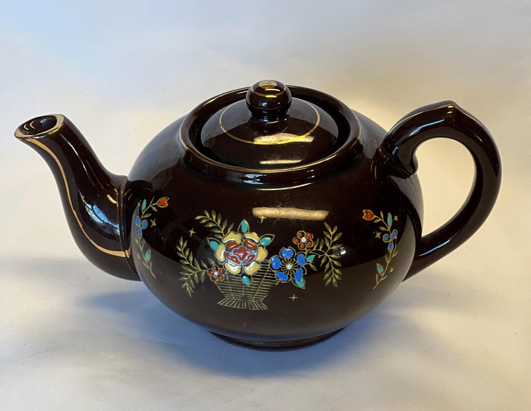 Hand Painted Occupied Japan Teapot. Hard to Find! - Etsy