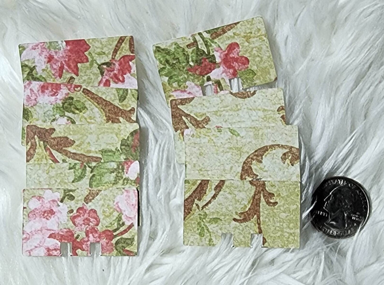 Mini Rolodex Cards Set of 25 Size .99 X 1.6 Inches Great for Ephemera ...