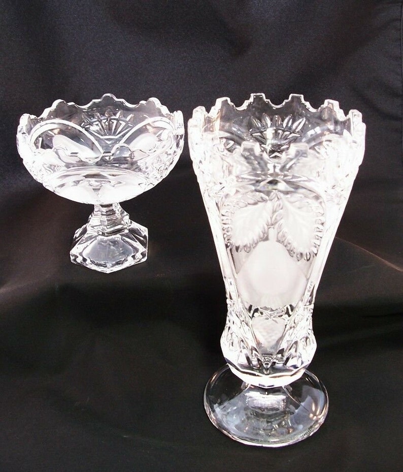 Bleikristall Beyer Lead Crystal 8 Vase and 4.5 - Etsy