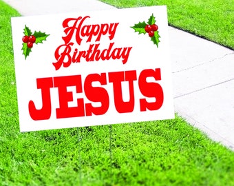 Happy Birthday Jesus | Etsy