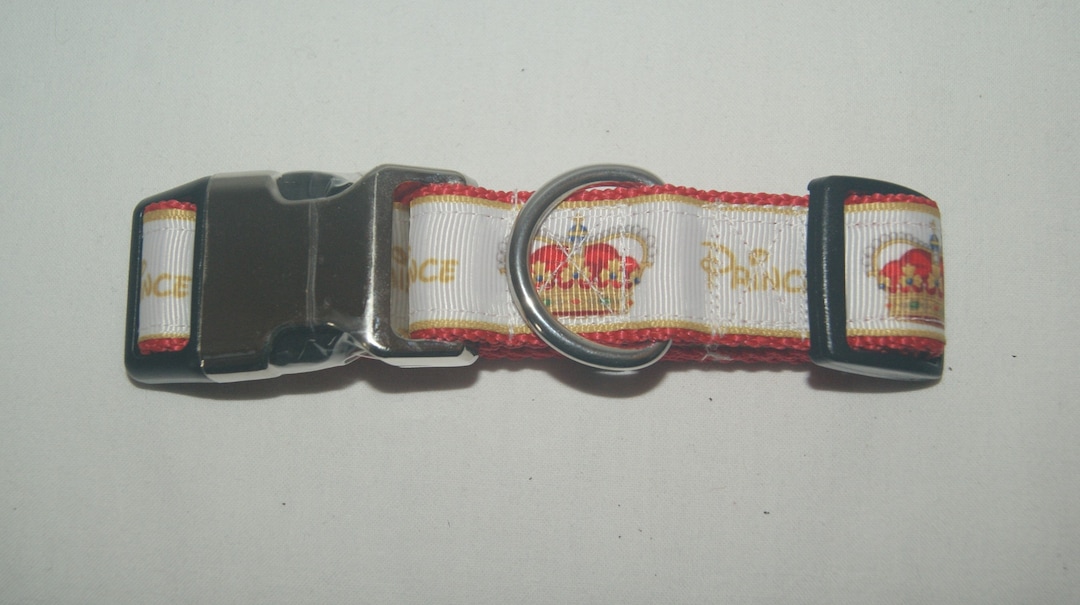 Dog Collar: Prince Design Small Half Metal Clip - Etsy