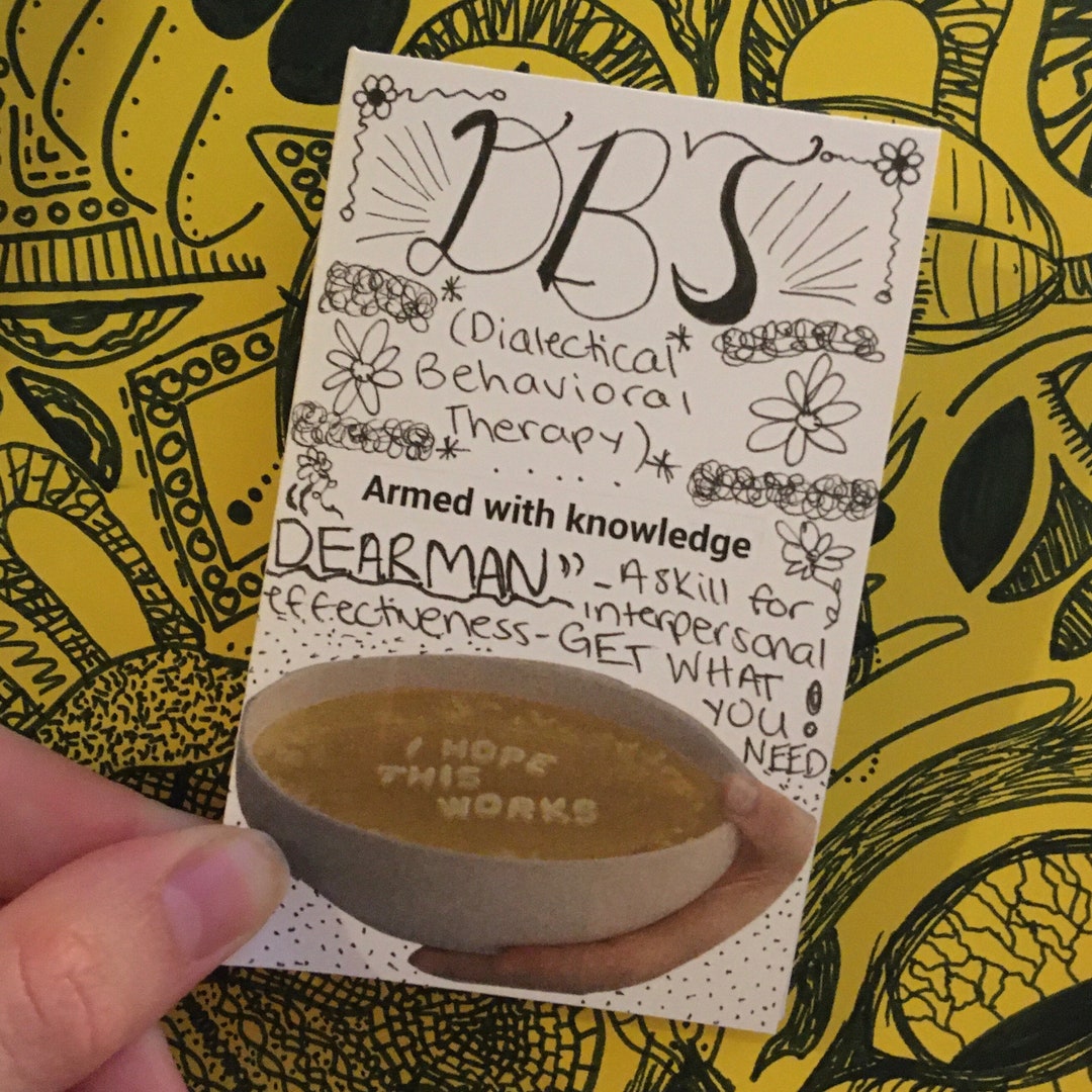 DBT Mini Zine Series: DEARMAN Skill - Etsy