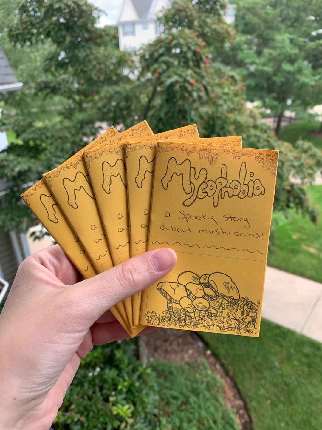 Mycophobia: a Spooky Story About Mushrooms! (zine) - Etsy