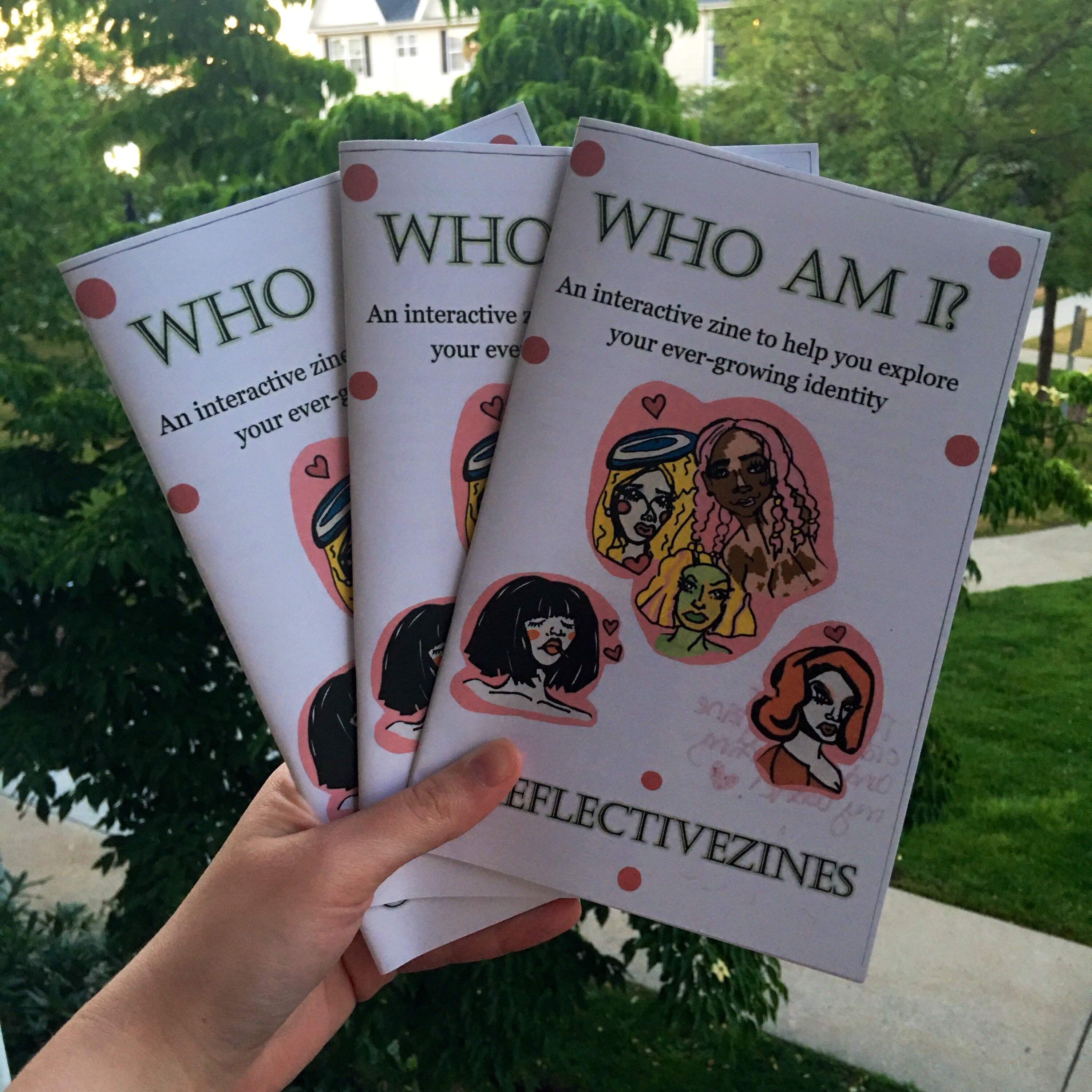 Who Am I an Interactive Zine to Help You Explore Your | Etsy