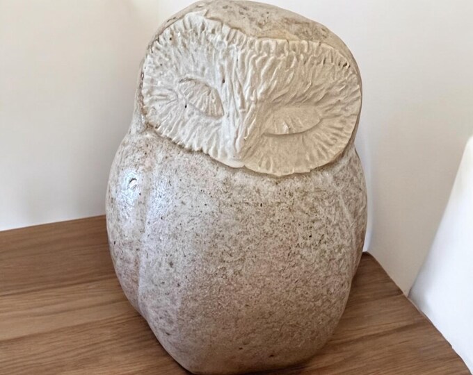 Anderson Design Studio Owl Pottery Sculpture Figurine Vintage Maine - Etsy
