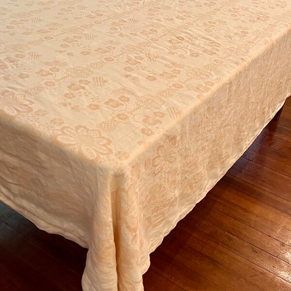 Pink Tablecloth - Etsy