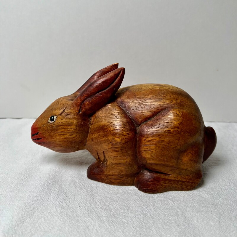 Wood Bunny - Etsy